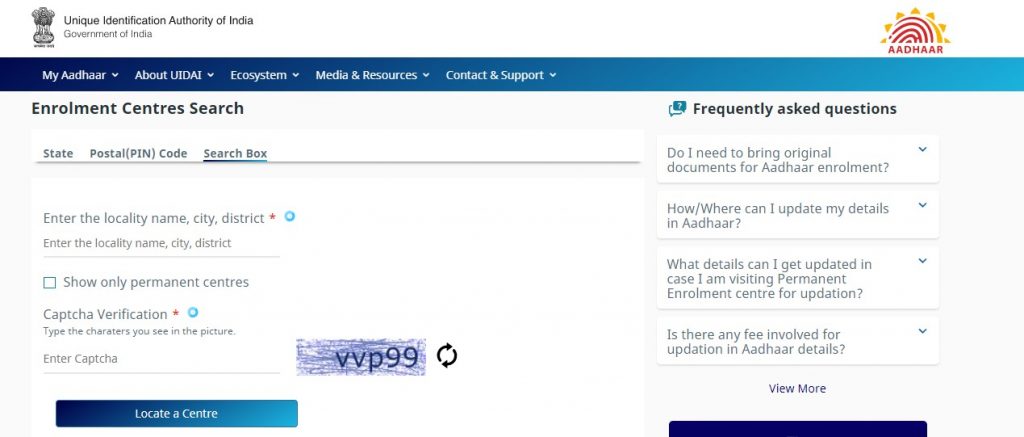Aadhaar Card Download – Step-By-Step Procedure, Enrollment