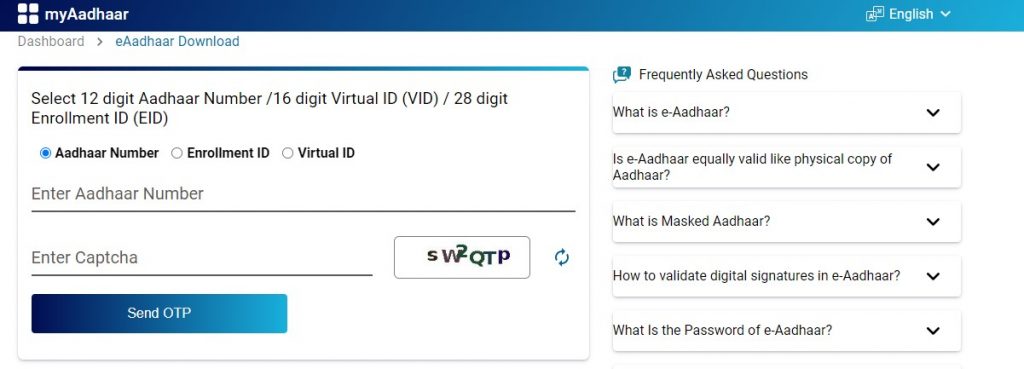 Aadhaar Card Download – Step-By-Step Procedure, Enrollment