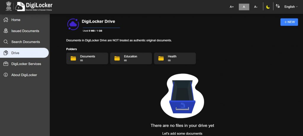 DigiLocker - Step-by-Step Guide to Opening Account on DigiLocker