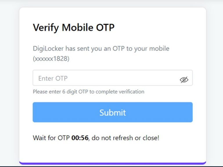 DigiLocker - Step-by-Step Guide to Opening Account on DigiLocker
