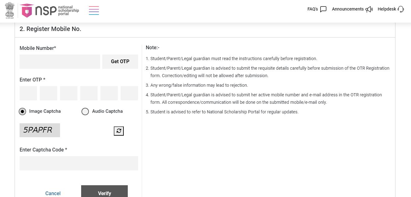 National Scholarship Portal 2025 – NSP Login, Status & Last Date