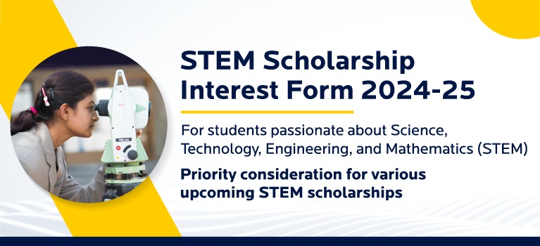 STEM Scholarship Interest Form 2024-25 -Details, Eligibility, Award