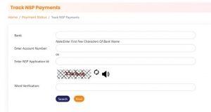 NSP Scholarship payment status verification through PFMS 2025