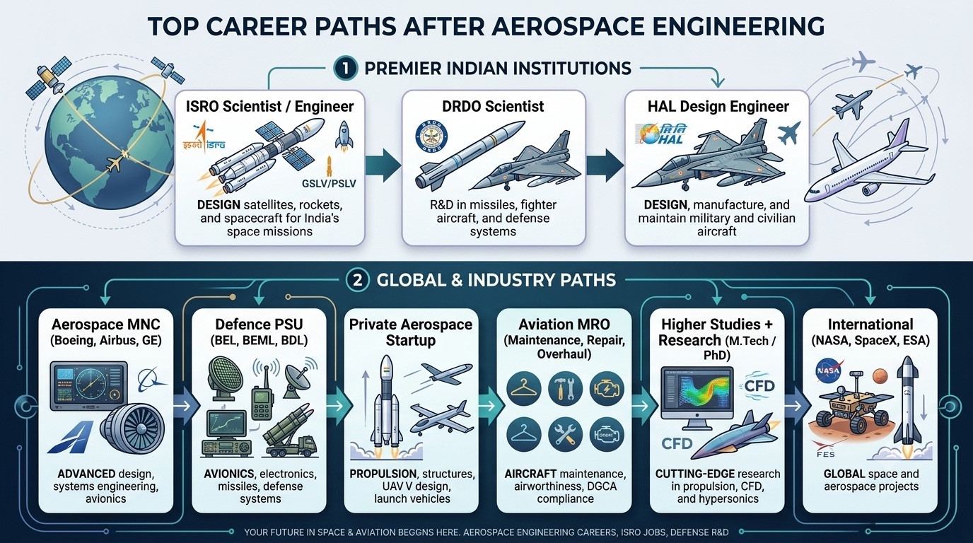How to Become an Aerospace Engineer in India - Course & Salary