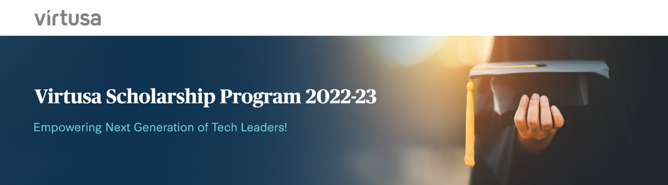 Virtusa Scholarship Program 2022-23 [Win INR 1,00,000 per year]