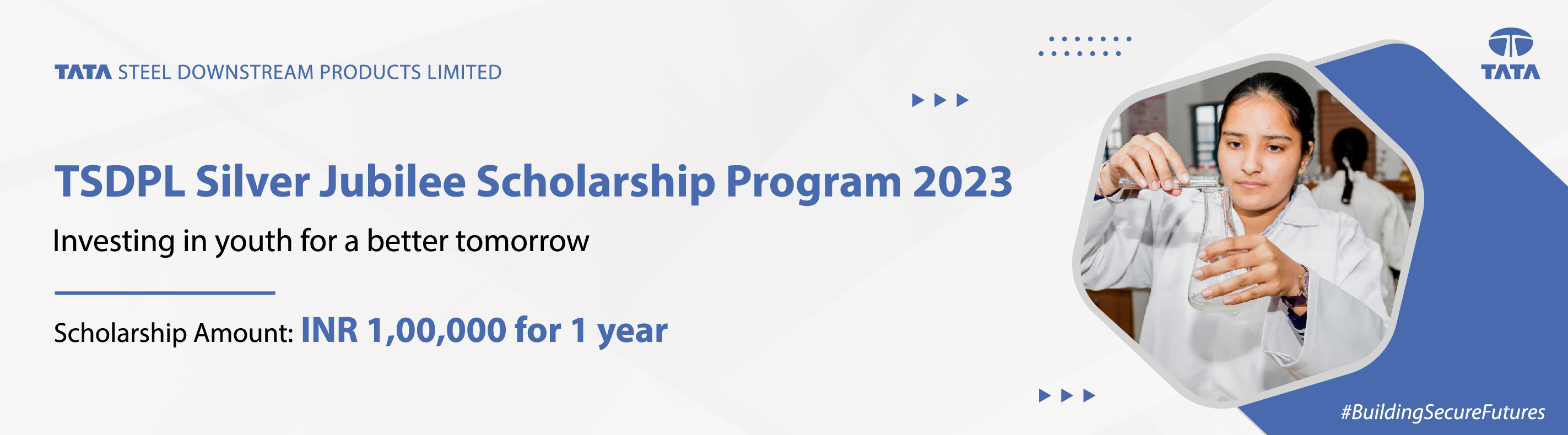 TSDPL Silver Jubilee Scholarship Program 2023 {Win INR 1,00,000 for 1 year]